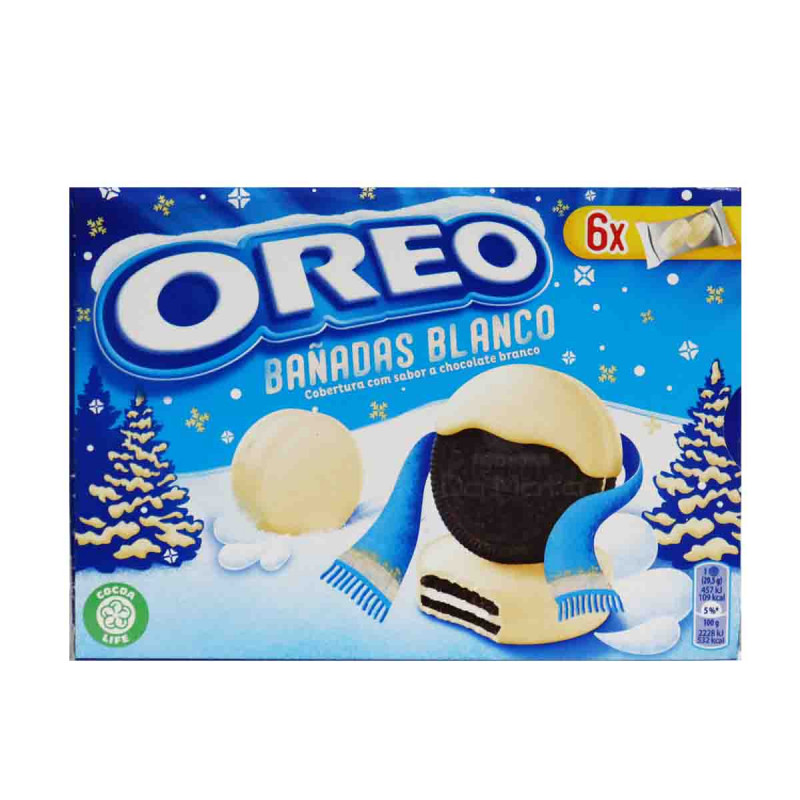 Chocolate Importado Oreo Bañadas Branco - Café Da Mata
