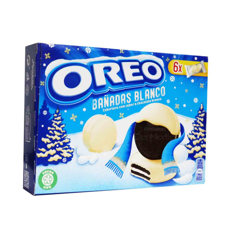 Chocolate Importado Oreo Bañadas Branco - Café Da Mata