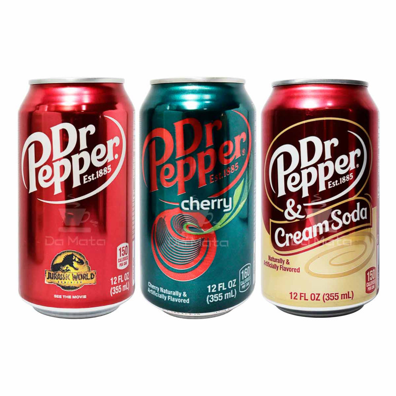 Kit Refrigerante Importado Dr Pepper