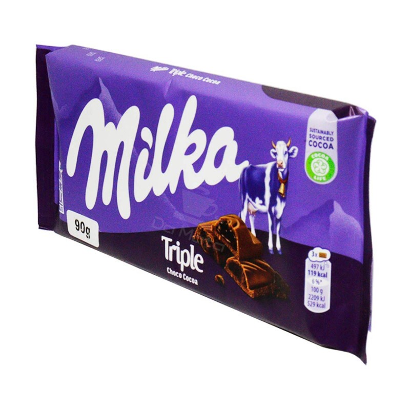 Chocolate Milka Triple Choco Cocoa - Tabacaria da Mata