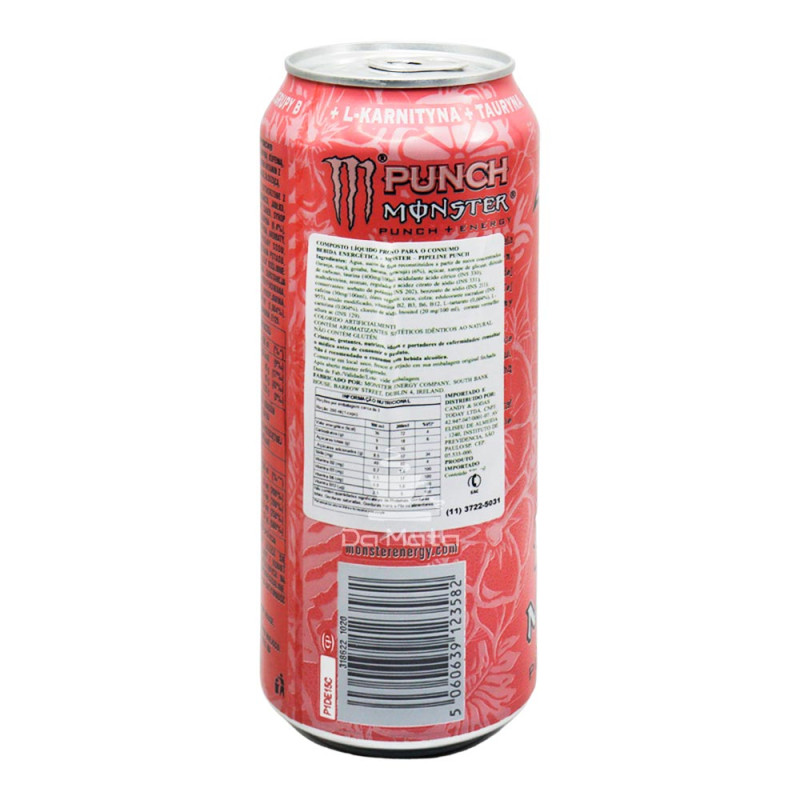 Energético Monster Pipeline Punch 500ml - Tabacaria Da Mata