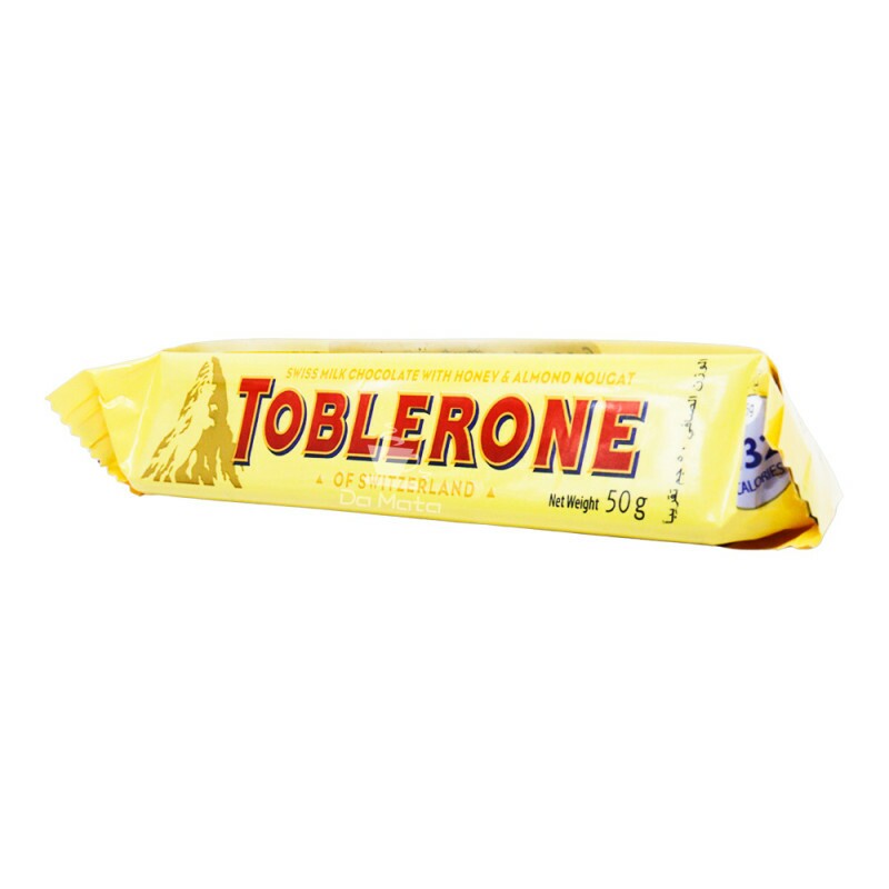 Chocolate Importado Toblerone Mel e Torrone 50g - Tabacaria da Mata
