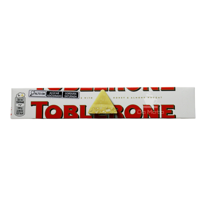 Chocolate Importado Toblerone White 100g - Tabacaria da Mata