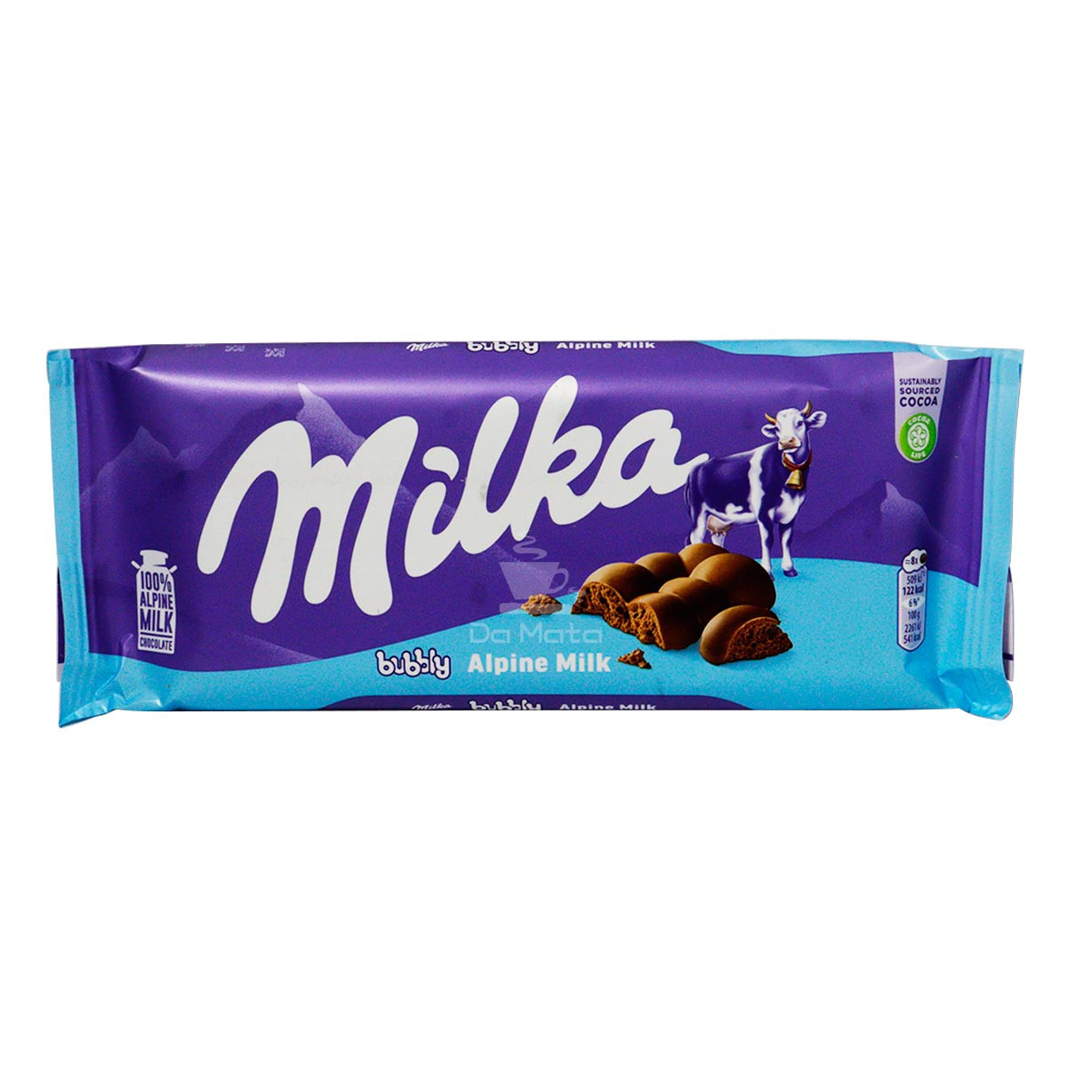 Chocolate Milka Bubbly Alpine Milk 90g - Tabacaria da Mata Chocolate Milka Bubbly Alpine Milk 90g - Tabacaria da Mata